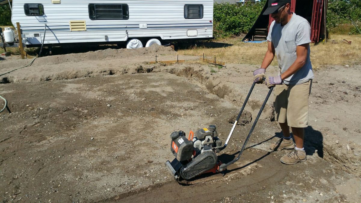 Saving Sustainably - Step 6 - Dig and Prep for Foundation
